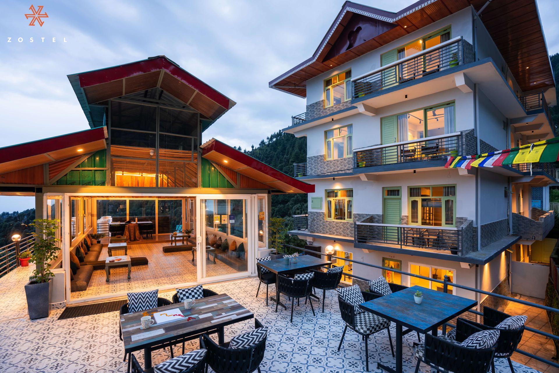 Zostel Dharamkot | Top Rated Branded Hostel in Dharamkot