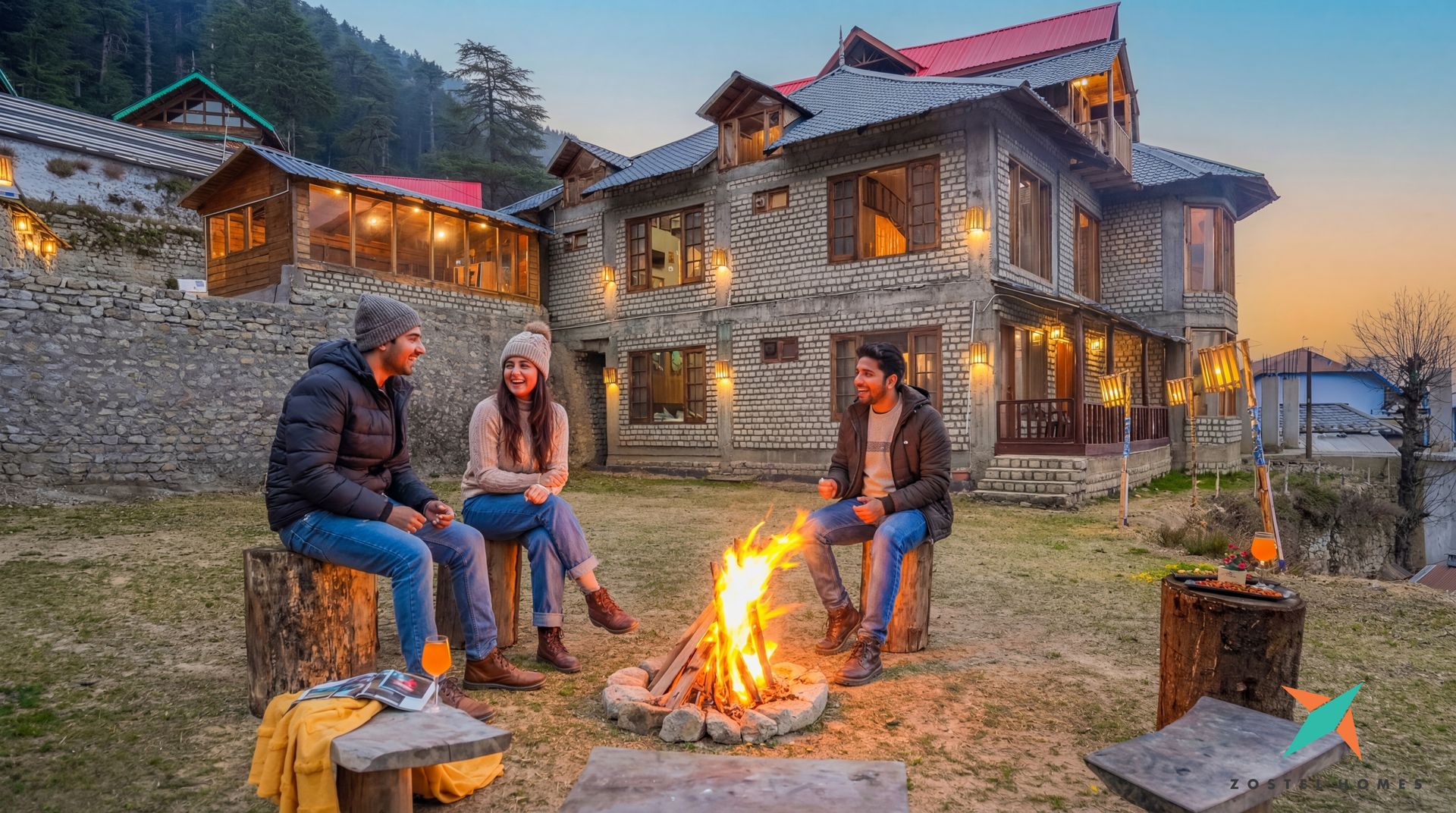 Zostel Homes Khajjiar | Top Rated Experiential Homestay